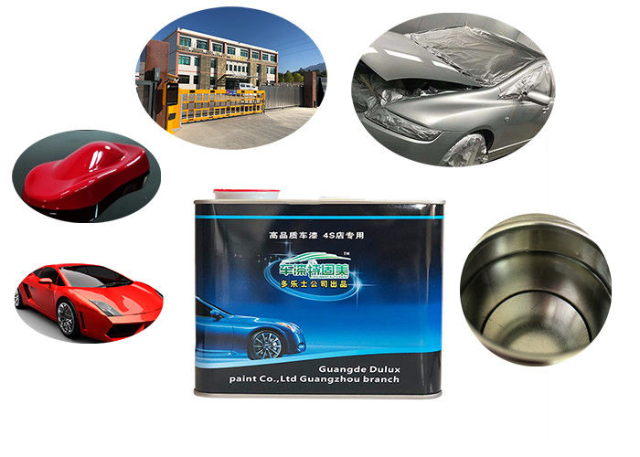 High Solid Metallic Acrylic Paint , Touch Up Rose Gold Automotive Paint