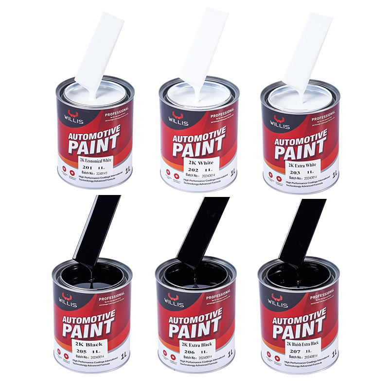 Intermediate 2K Solid Paint Colors For Auto Body Repair No Color Change ...