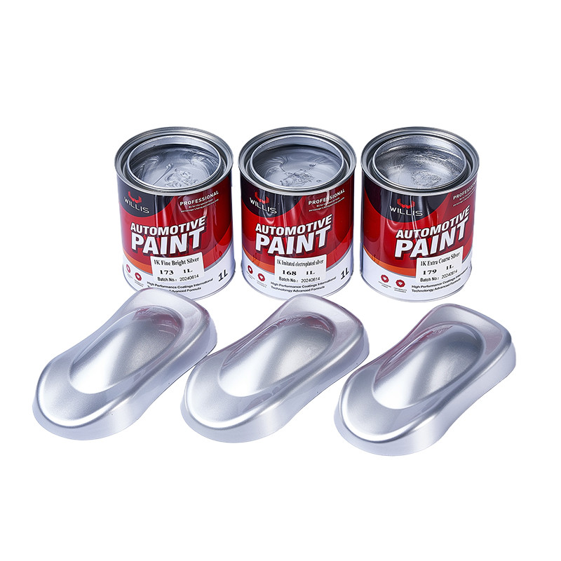 Silver Powder Coating Automotive Car Paint Thinner With Two Years Shelf ...