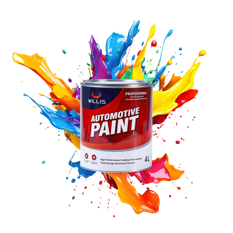 High Quality 2K Solid Paint in Lemon Yellow with 2 Years Shelf Life ...
