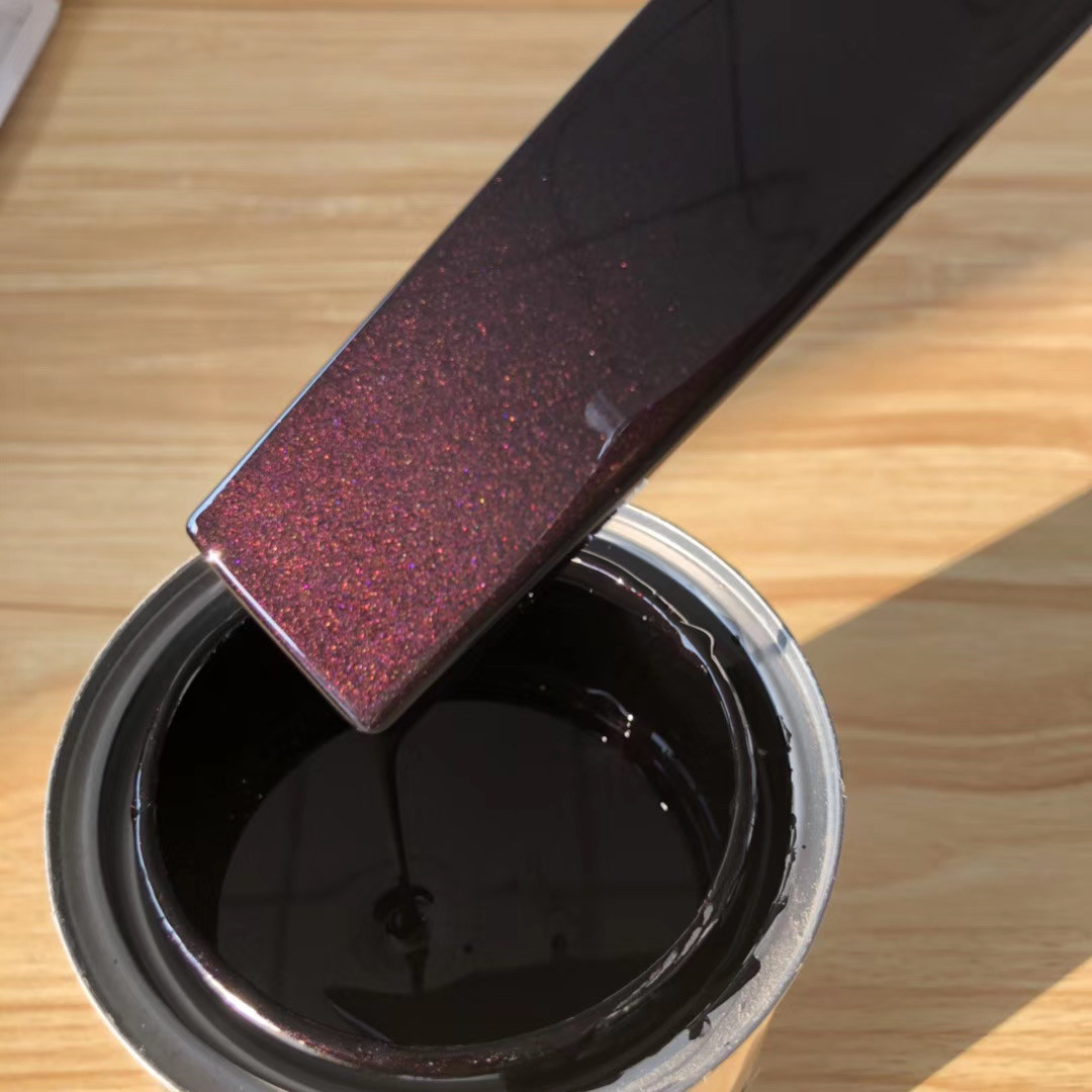 Two Component Anti Yellowing Red 2K Solid Paint